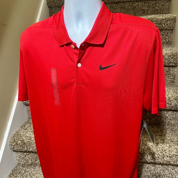 Nike | Shirts | Nwt New Nike Golf Drifit Lightweight Sunday Red Casual ...